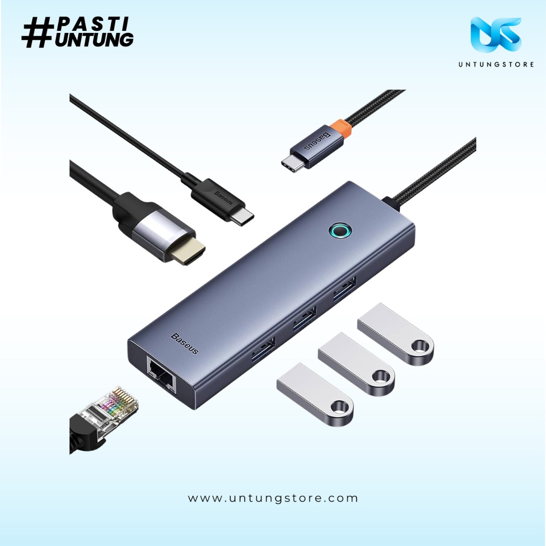 Baseus UltraJoy Series 6-Port HUB Docking Station