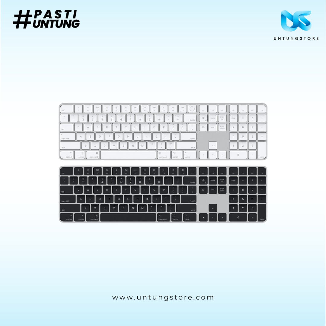 Apple Magic Keyboard With Touch Id And Numeric Keypad MK2C3