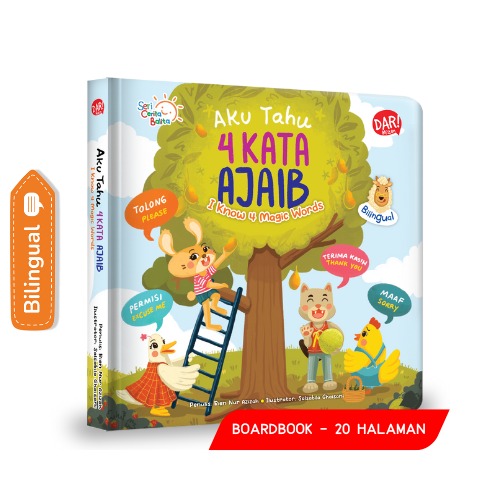 Buku Anak Aku Tahu 4 Kata Ajaib: I Know 4 Magic Word (Boardbookl 1-5 ...