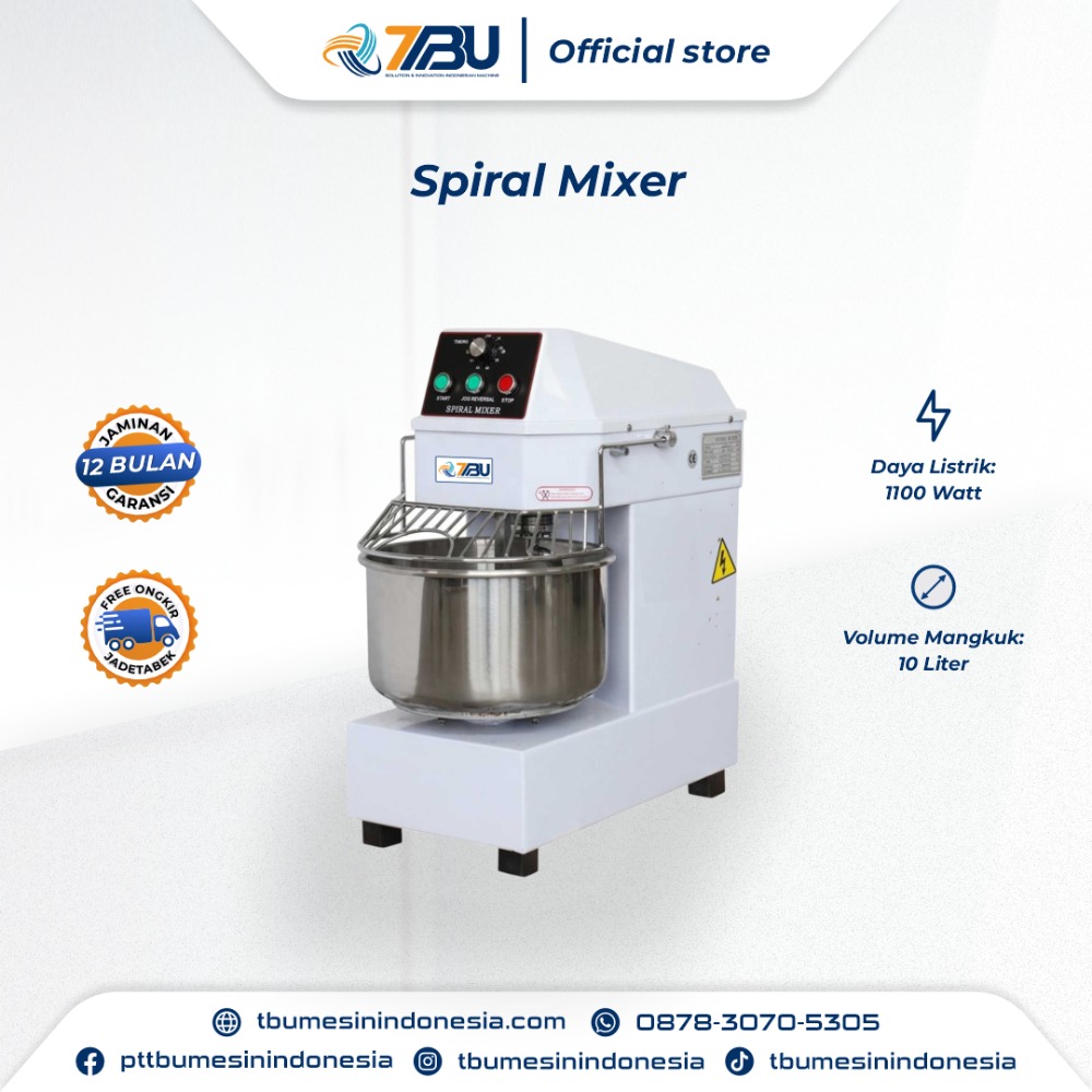Spiral Mixer 10 Liter