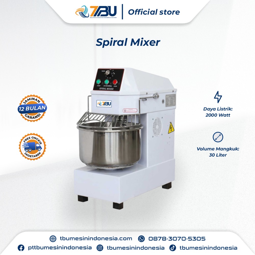 Spiral Mixer 30 Liter