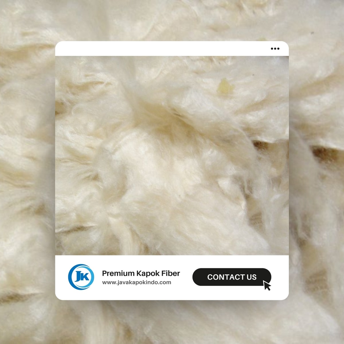 Premium Grade Kapok Fiber – Sustainable, Hypoallergenic, & High-Quality