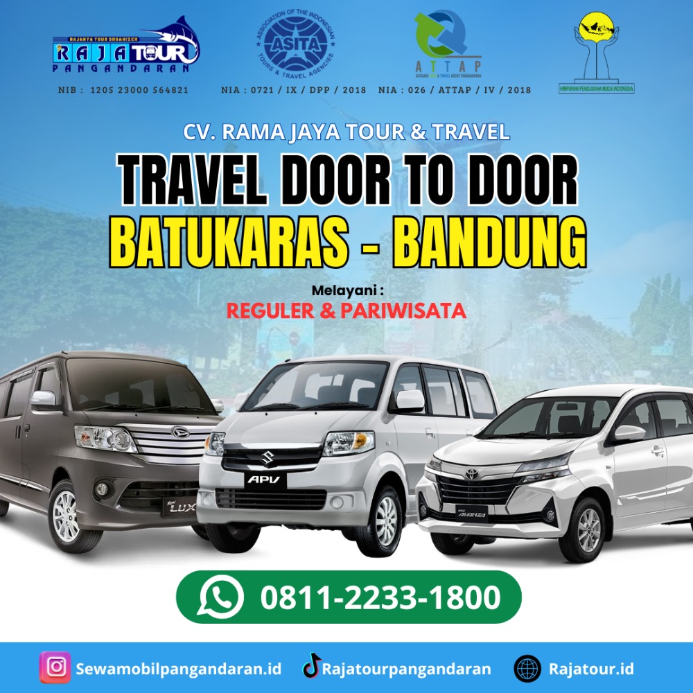 Travel Door to Door Bandung Batu Karas