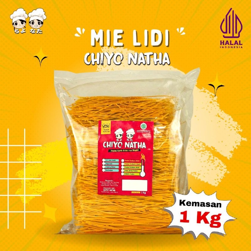 Mie Lidi Chiyo Natha 1kg (Spesial Kiloan)
