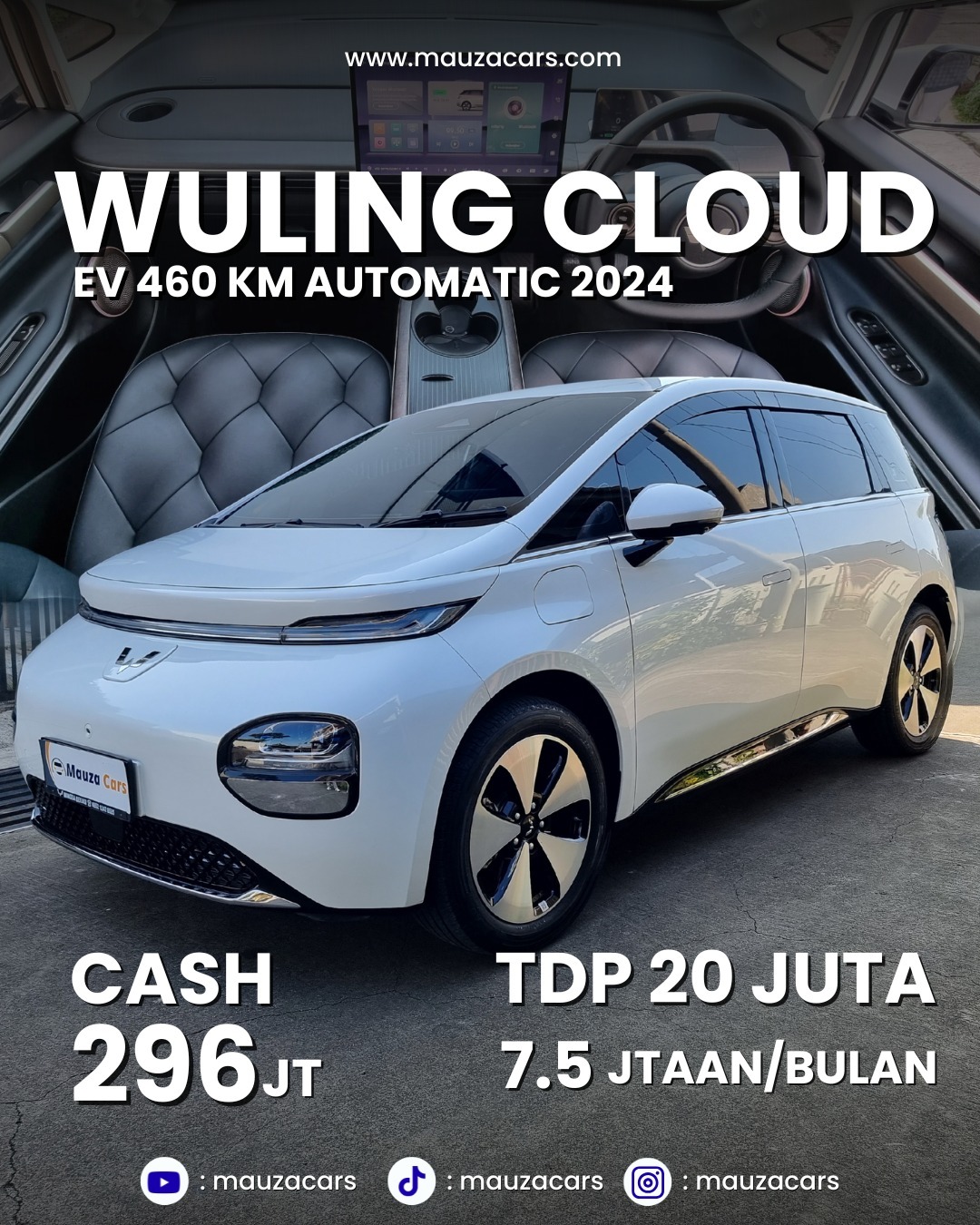 Wuling Cloud EV 460 KM 2024 Automatic