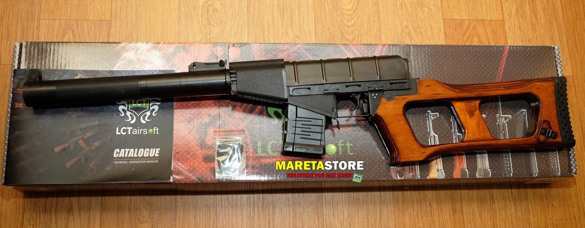 LCT VSS Vintorez Soviet Union Rifle (AEG) - Full Steel Receiver and ...