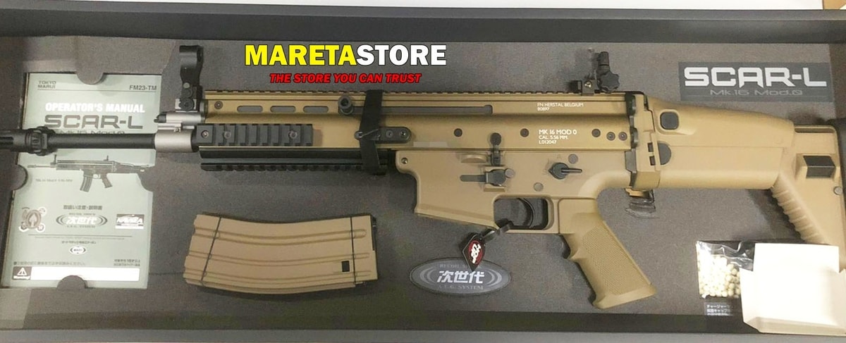 Tokyo Marui SCAR-L U.S. SOCOM MK16 Mod.0 Next Gen AEG Rifle (with ...