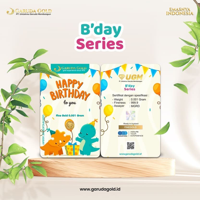 Garuda Gold B'day Boy Kid Gift Series