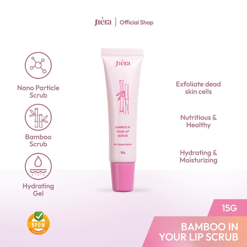 JIERA Bamboo in Your Lip Scrub 15gr - Jiera Official Shop