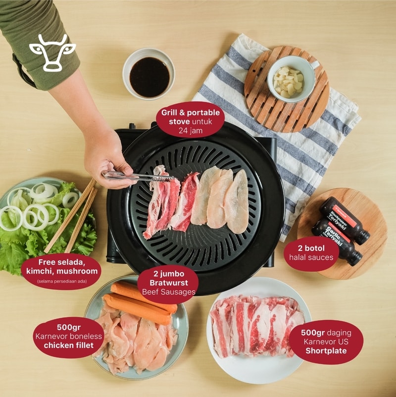 No.1 BBQ & Suki Home Service Bandung